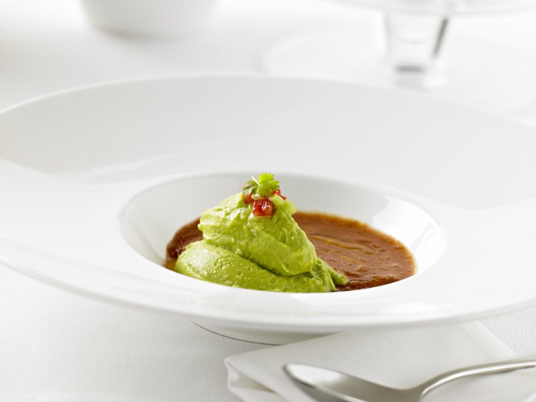 Avocado and creme fraiche canapes - Australian Avocados