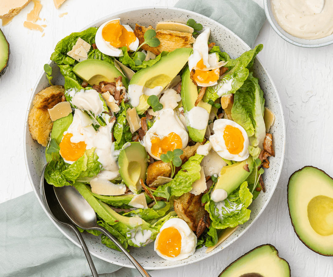 Avocado Caesar Salad - Australian Avocados