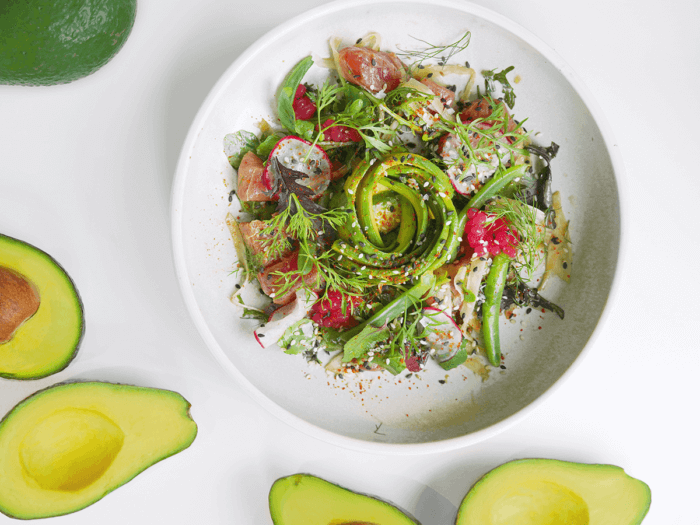 Aussie Avocado Hummus with Raw Spring Vegetables - Australian Avocados
