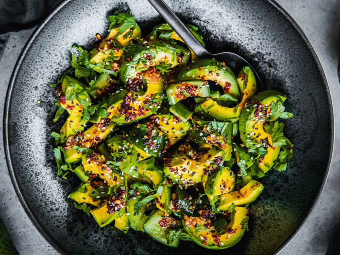 Spicy Avocado Cucumber Salad - Australian Avocados