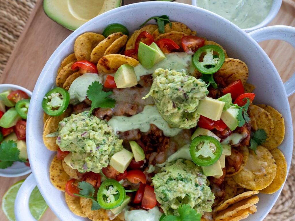 Avocado Chicken Nachos - Australian Avocados