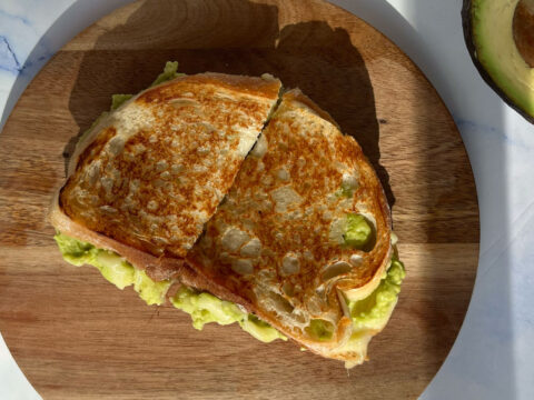 Avocado Grilled Cheese Toastie - Australian Avocados