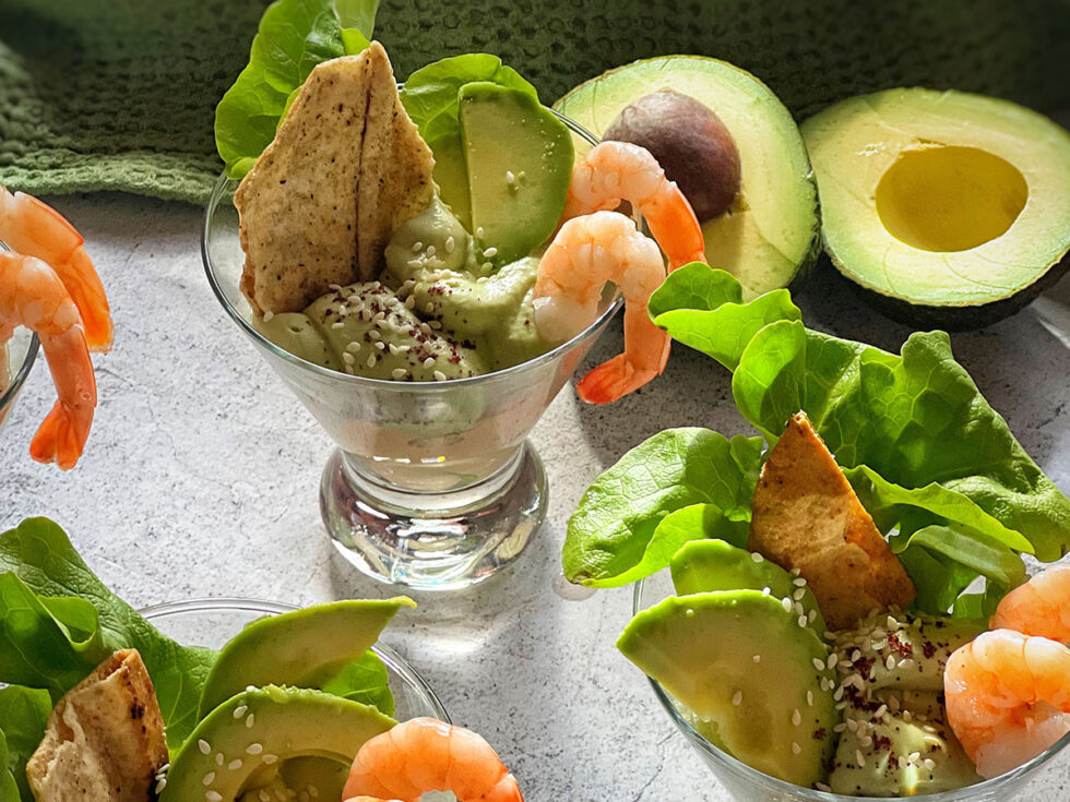 Avocado Prawn Cocktail - Australian Avocados