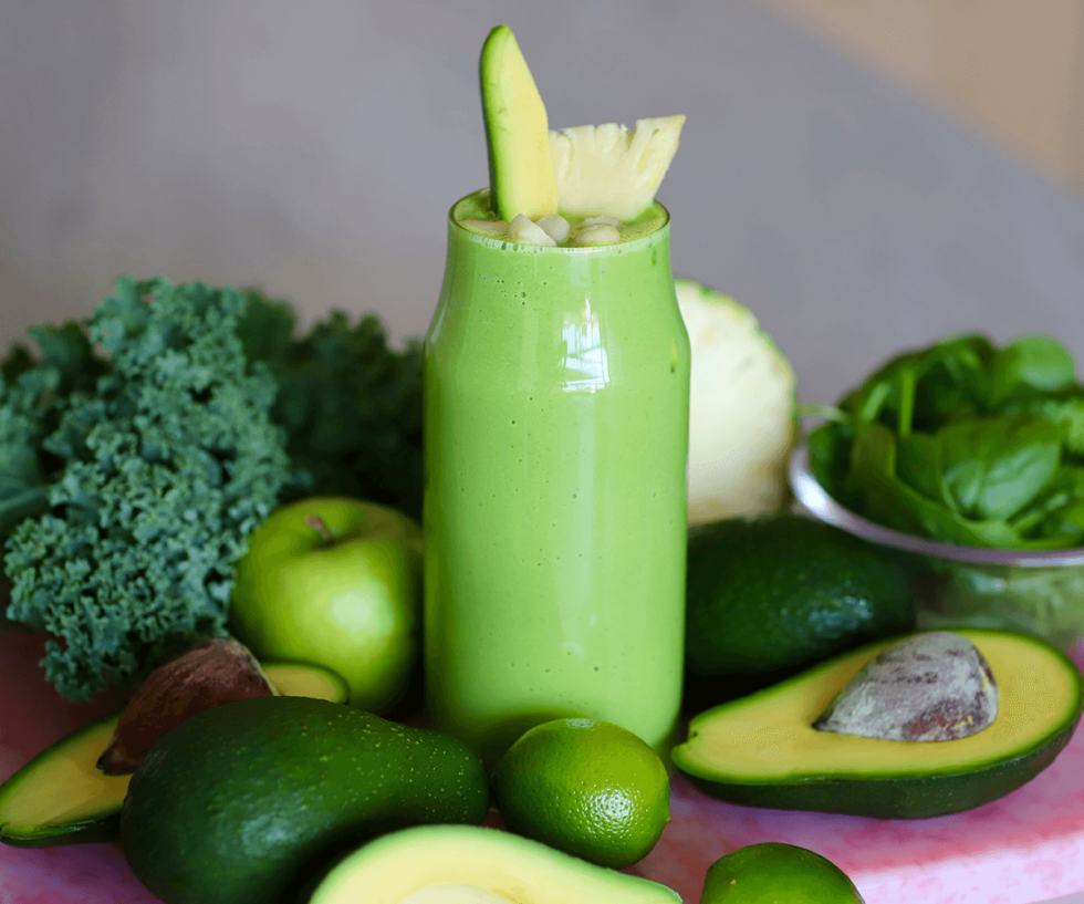 Shepard Avocado Smoothie with tropical fruits - Australian Avocados